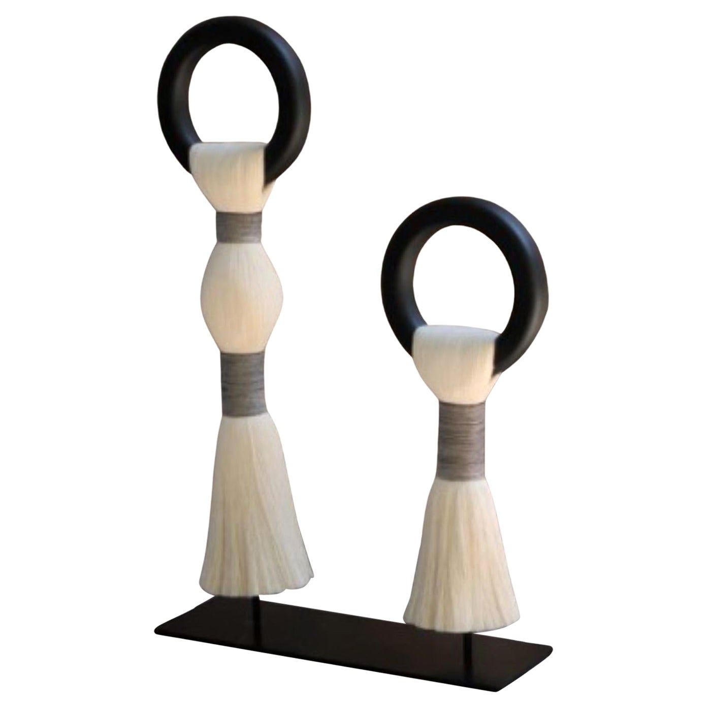 Arcoíris Prehispánico Bicolor Sculpture by Caralarga For Sale at 1stDibs