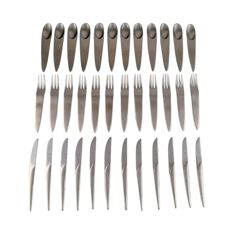 Nedda El-Asmar for Gense, Appetize Dinner Service in Stainless Steel ...