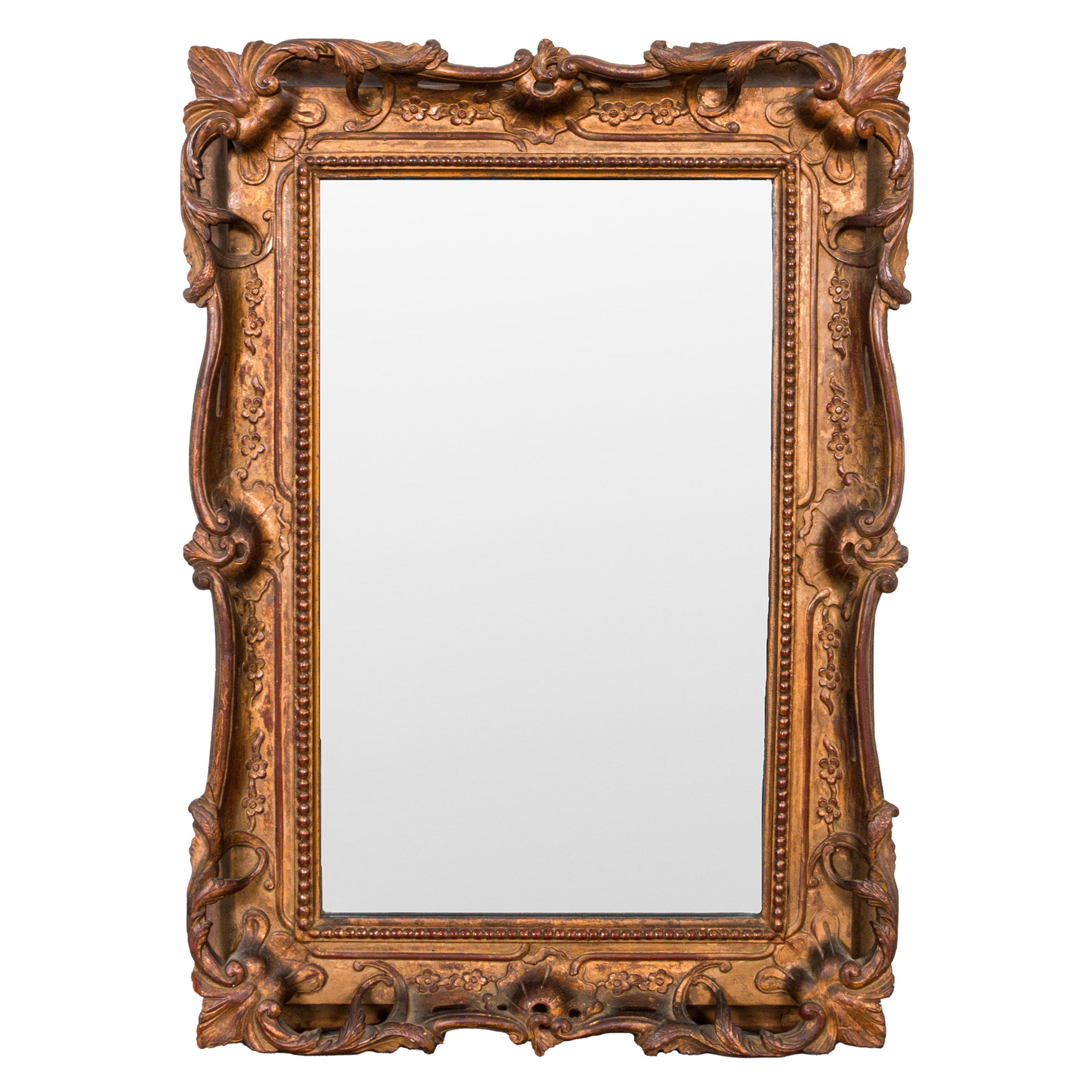 Large Rococo Style Mirror For Sale at 1stDibs | arched garden mirror