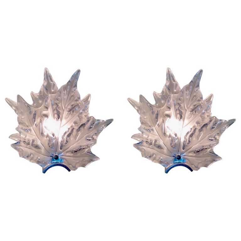 Lalique Wall Lighting Model Champs Élysée, France, 2000 at 1stDibs