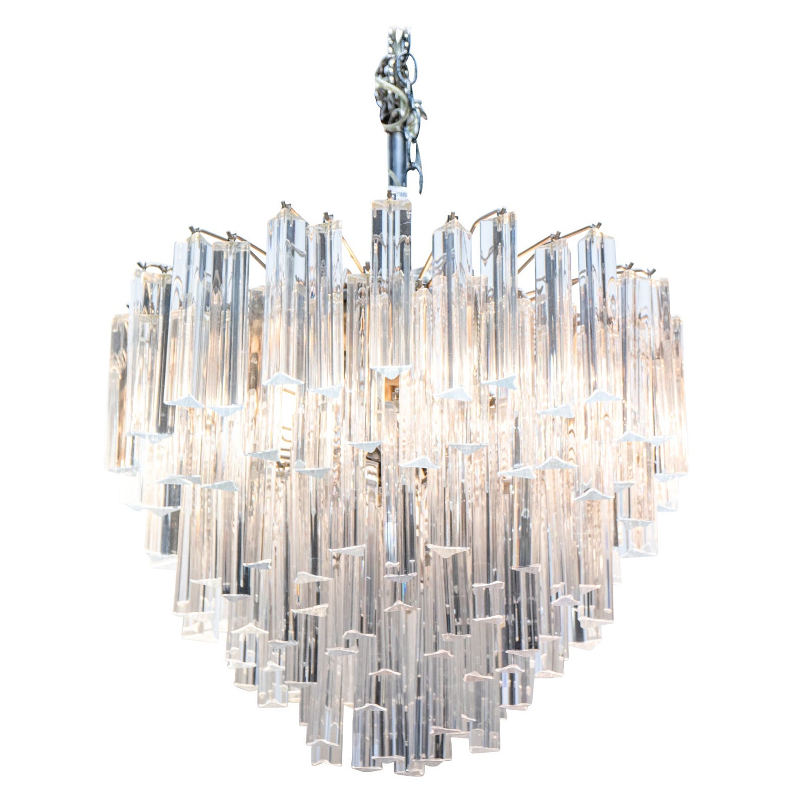 Vintage Lucite Chandelier at 1stDibs