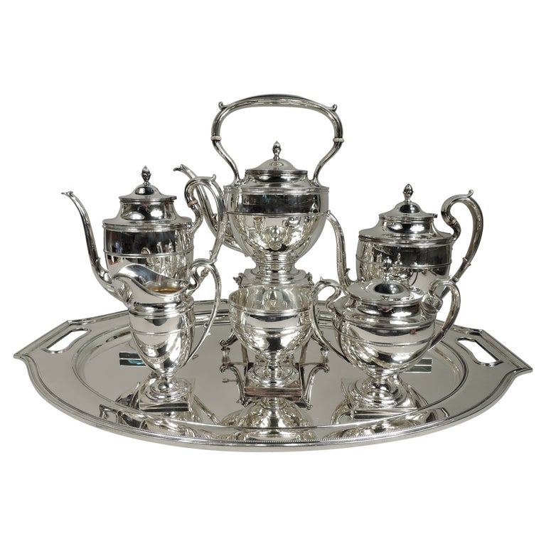 Cartier American Modern Classical 7-Piece Coffee and Tea on Tray For ...