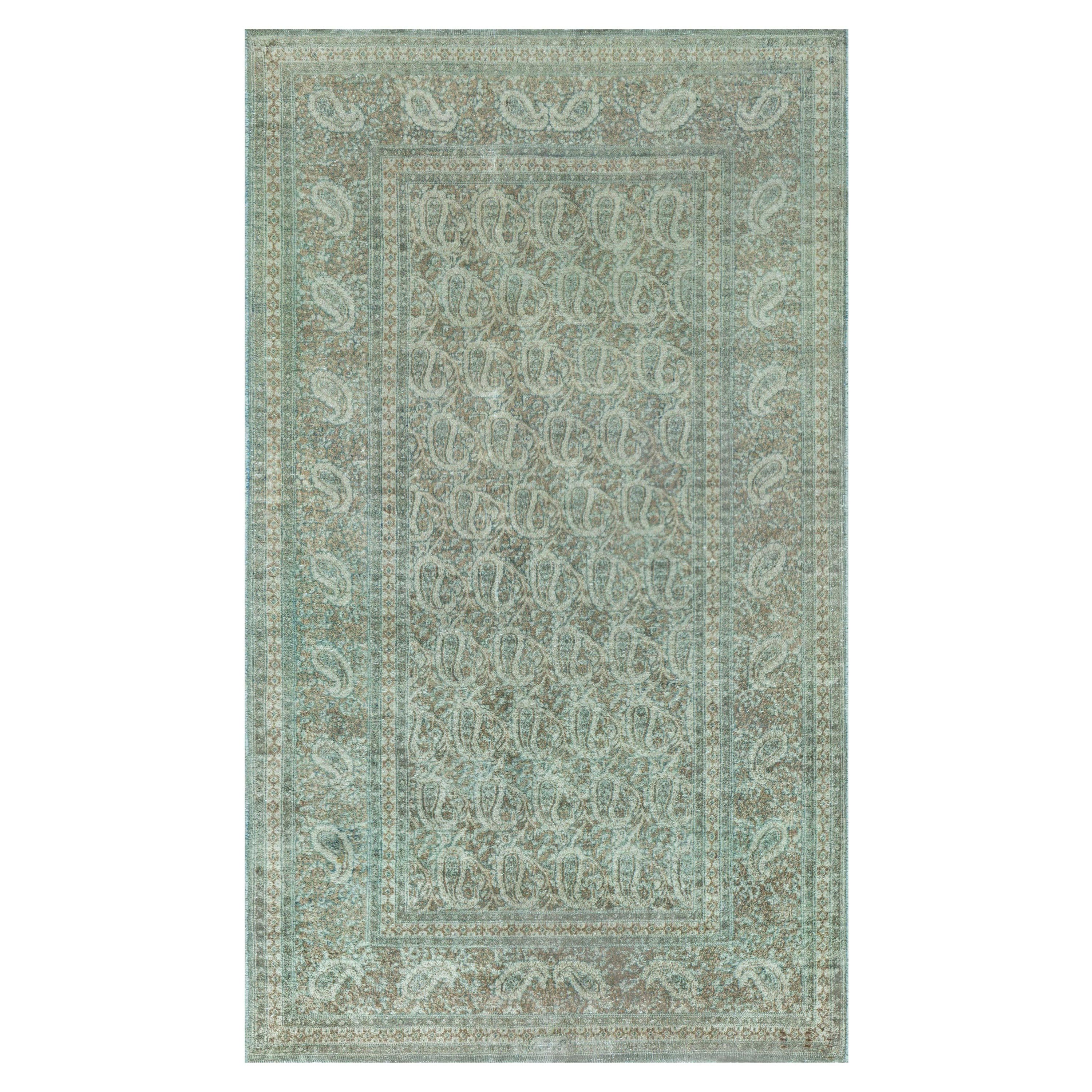 Doris Leslie Blau Collection Antique Persian Tabriz Floral Rug Size ...