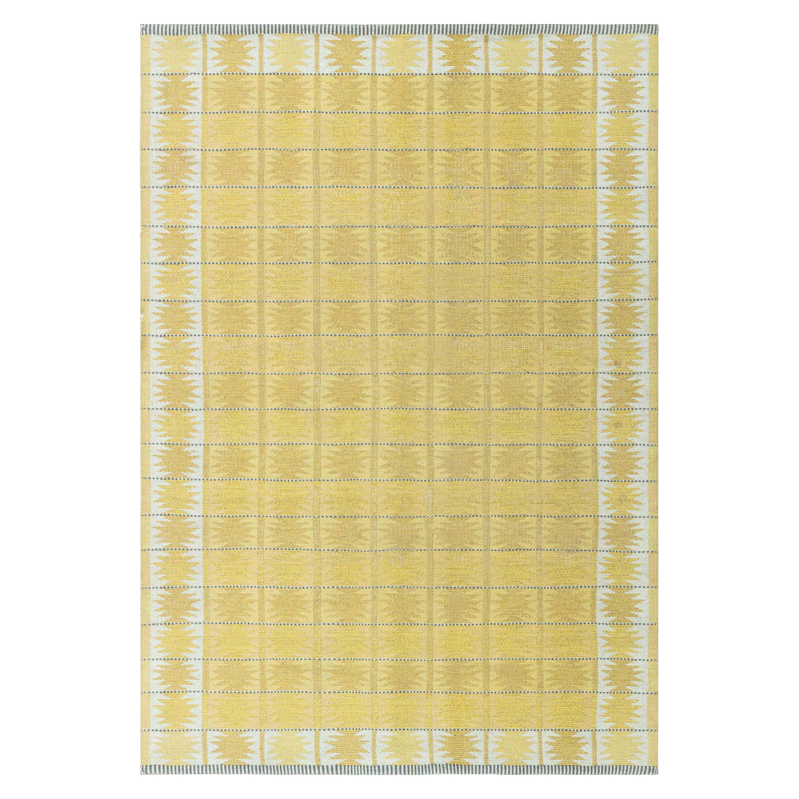 Doris Leslie Blau Collection Vintage Swedish Double Sided Rug For Sale ...