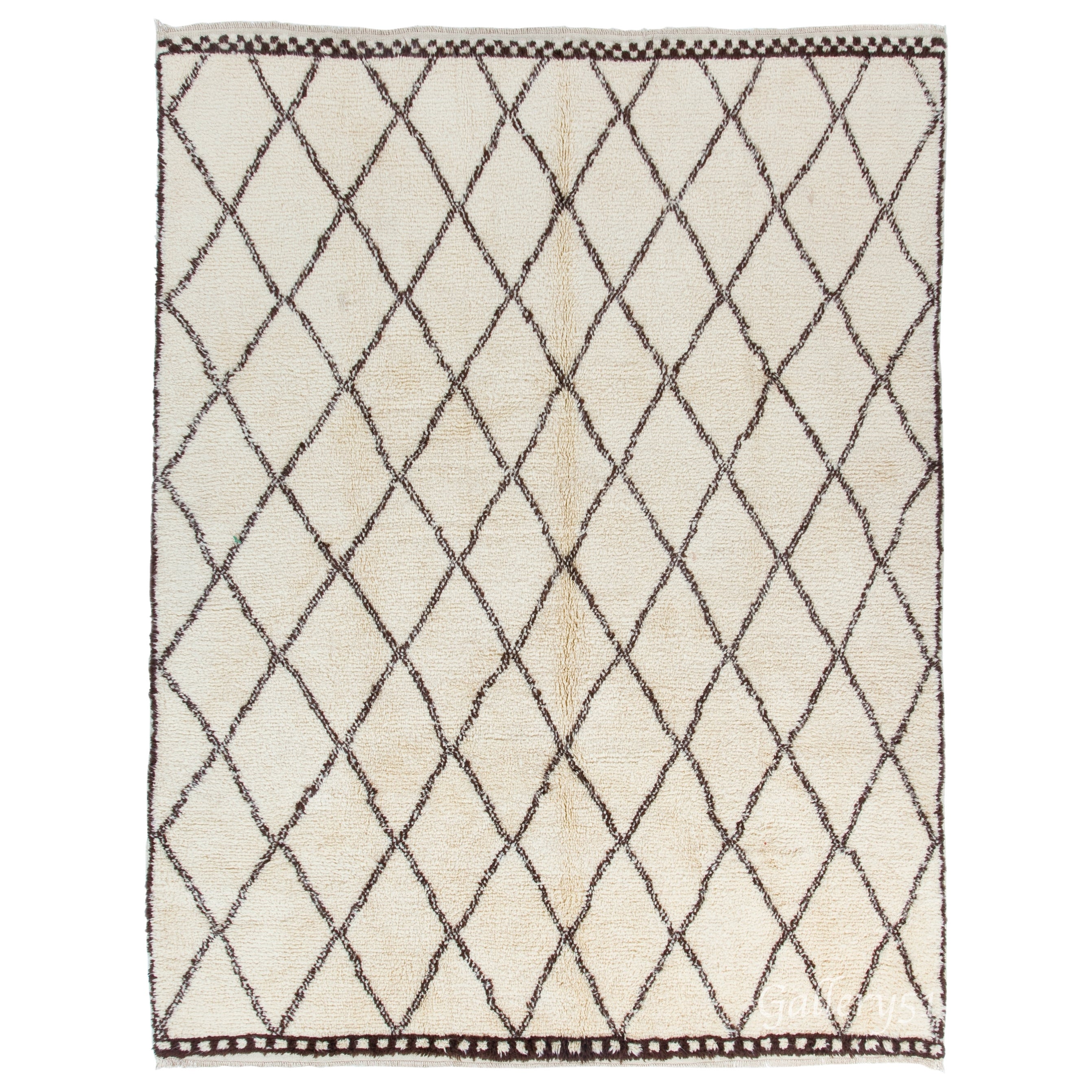 Colorful Abstract Modern Moroccan Rug, All Wool, Custom Options ...