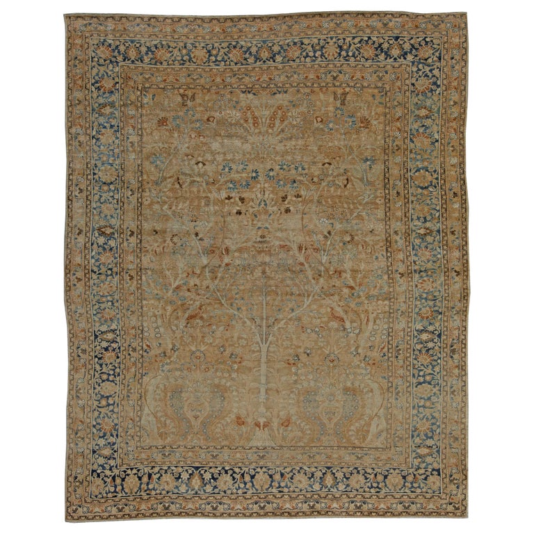 Doris Leslie Blau Collection Antique Persian Tabriz Rug For Sale at ...