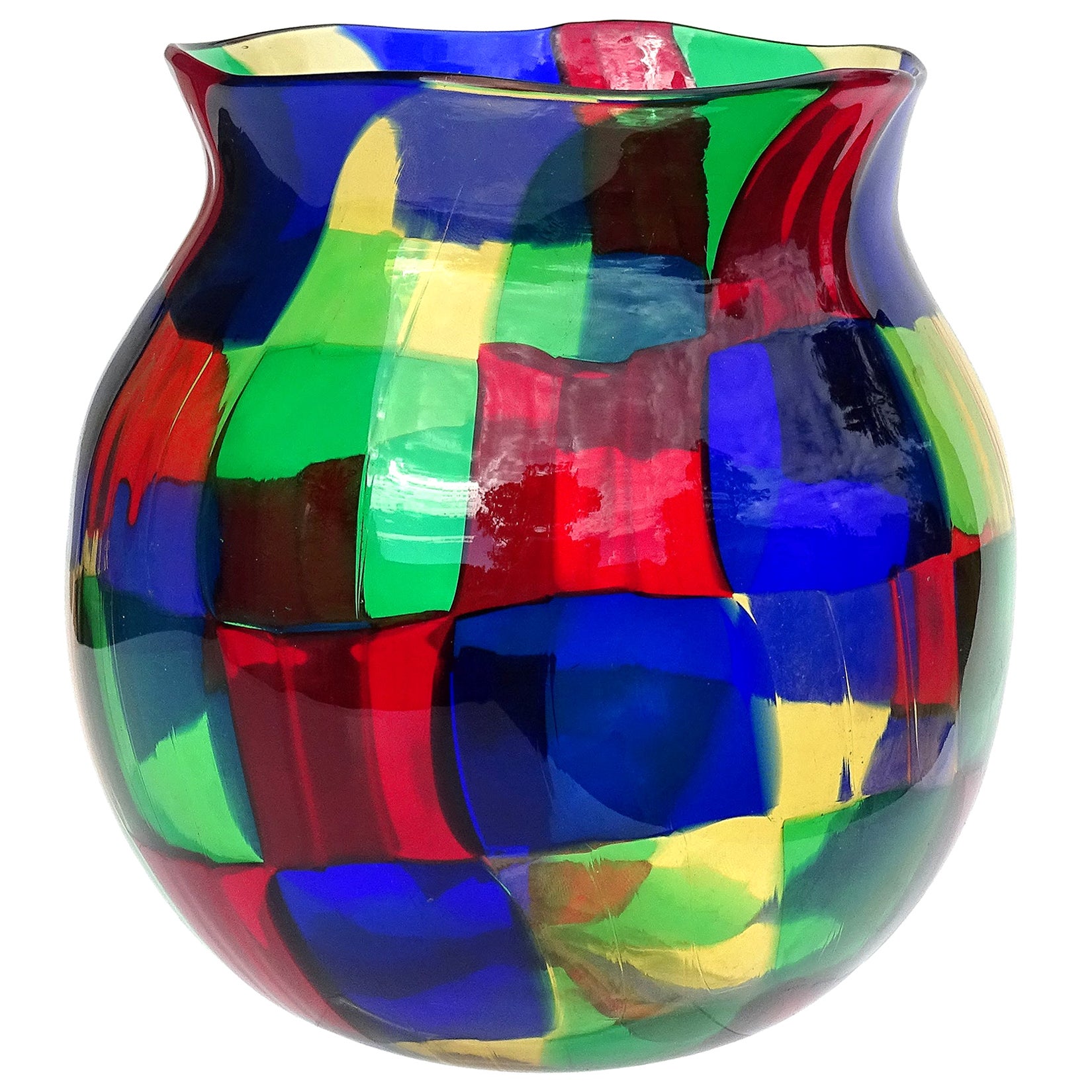 1950s Murano Glass Vase by Arte Vetraria Muranese For Sale at 1stDibs ...