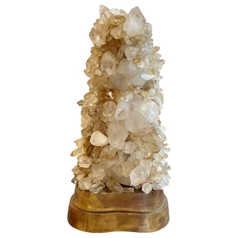 Carole Stupell Quartz Lamp For Sale at 1stDibs