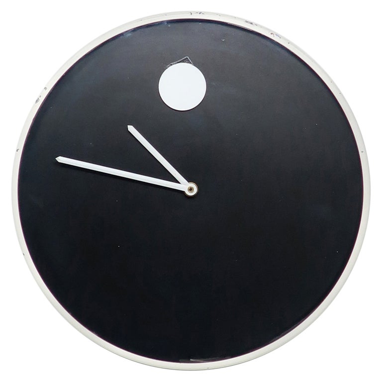 Museum Wall Clock by Nathan Horwitt for Howard Miller For Sale at ...