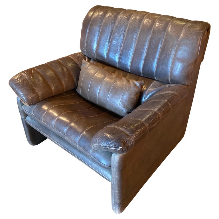 Vintage De Sede DS86 Buffalo Leather Armchair at 1stDibs
