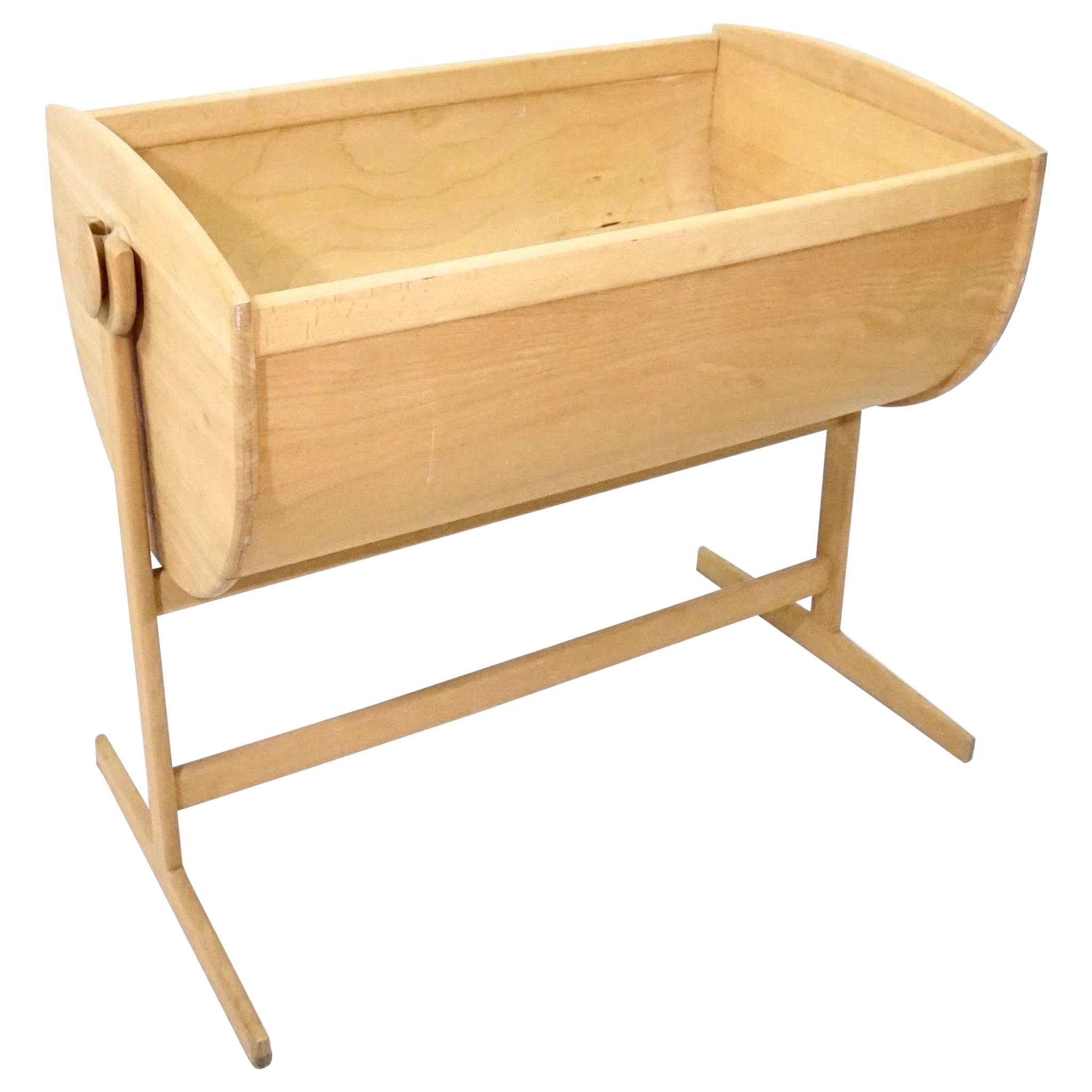 Nanna Ditzel Cradle Model Lulu Manufactured Kold Savværk at 1stDibs