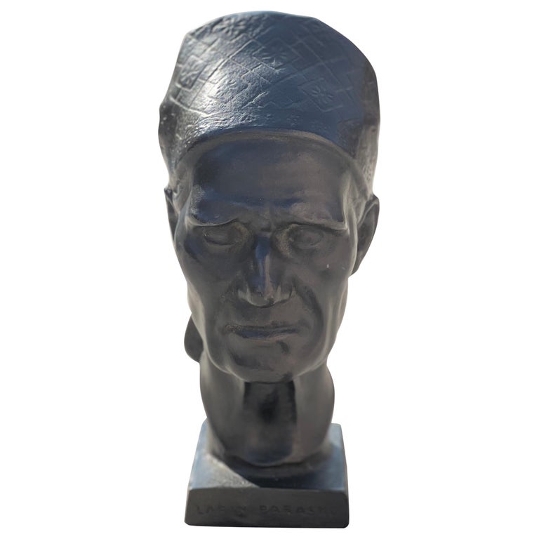 Bronze Bust of Larin Paraske, by Artist Alpo Sailo ''Signed'', 1935 ...