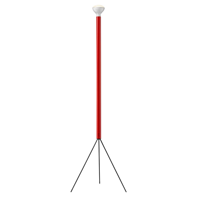 Flos Luminator Floor Lamp in Red with Iron and Metal Frame For Sale at ...
