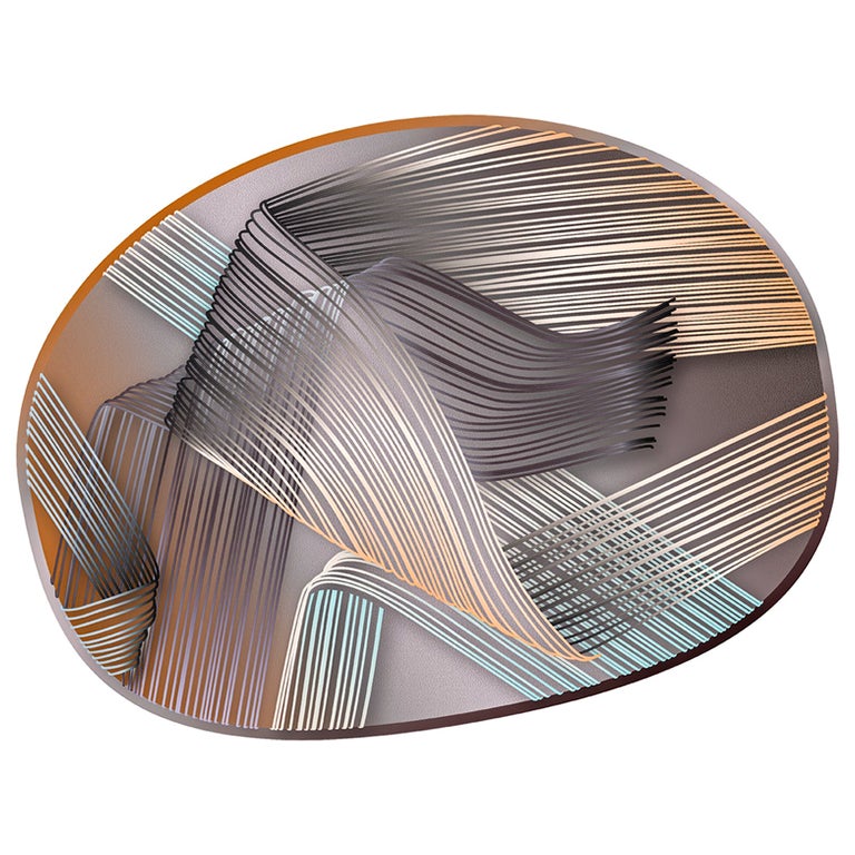 Moooi Small Re-Mingle Autumn Rug in Low Pile Polyamide by Claire Vos ...