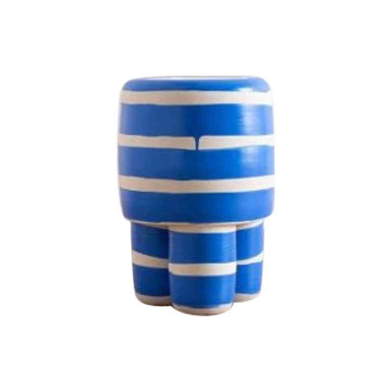 Stool in Hand-Built Glazed Ceramic by Katie Stout, 2018 For Sale at 1stDibs