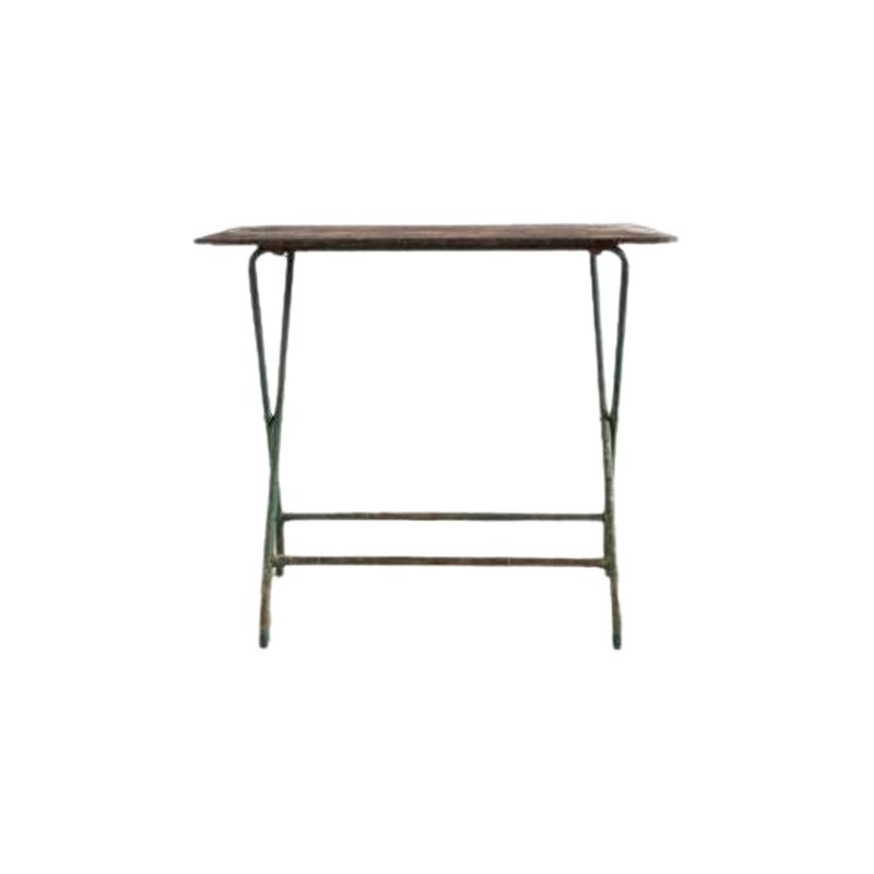 Iron Folding Table For Sale at 1stDibs