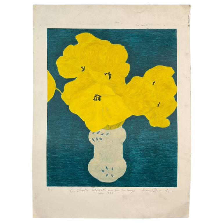 Signed Dated and Dedicated Original Contemporary Lithograph by Pierre ...