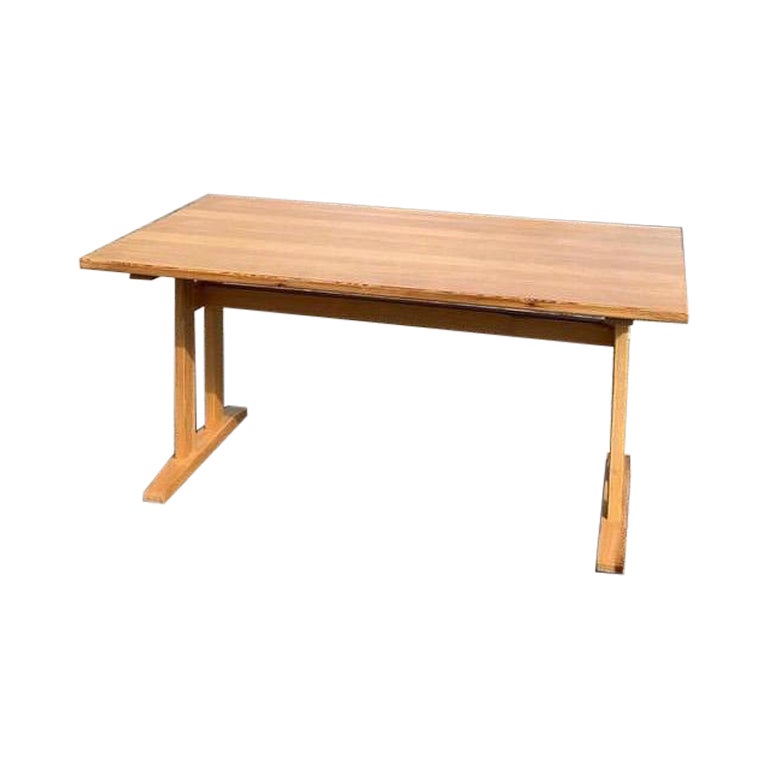 Dining Table from the 1070s in Pinewood For Sale at 1stDibs
