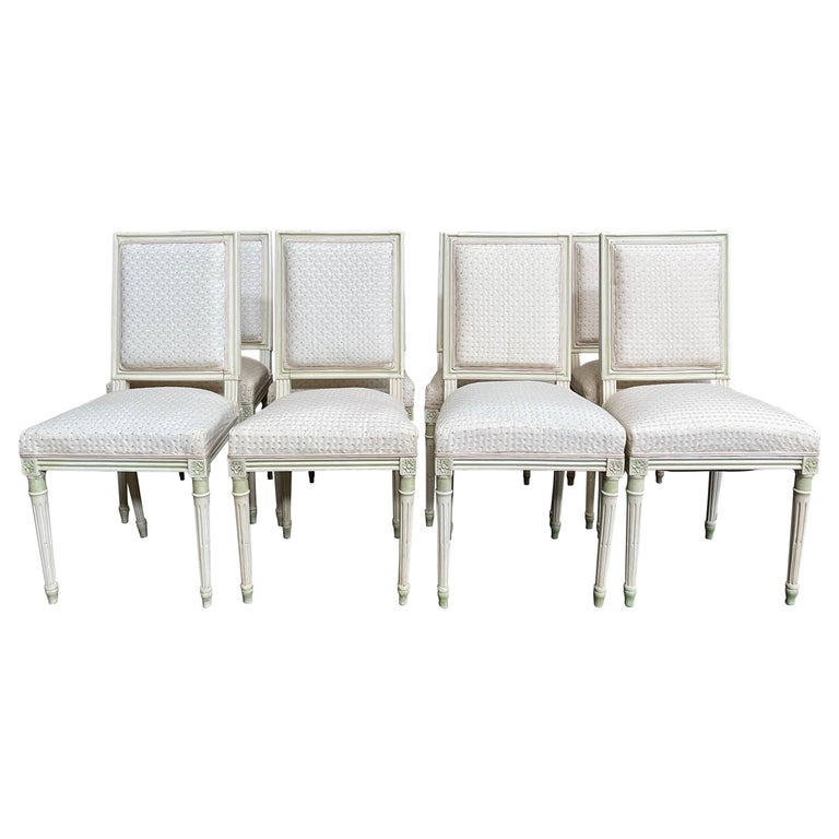 Suite De 8 Chaises de Style Louis XVI For Sale at 1stDibs