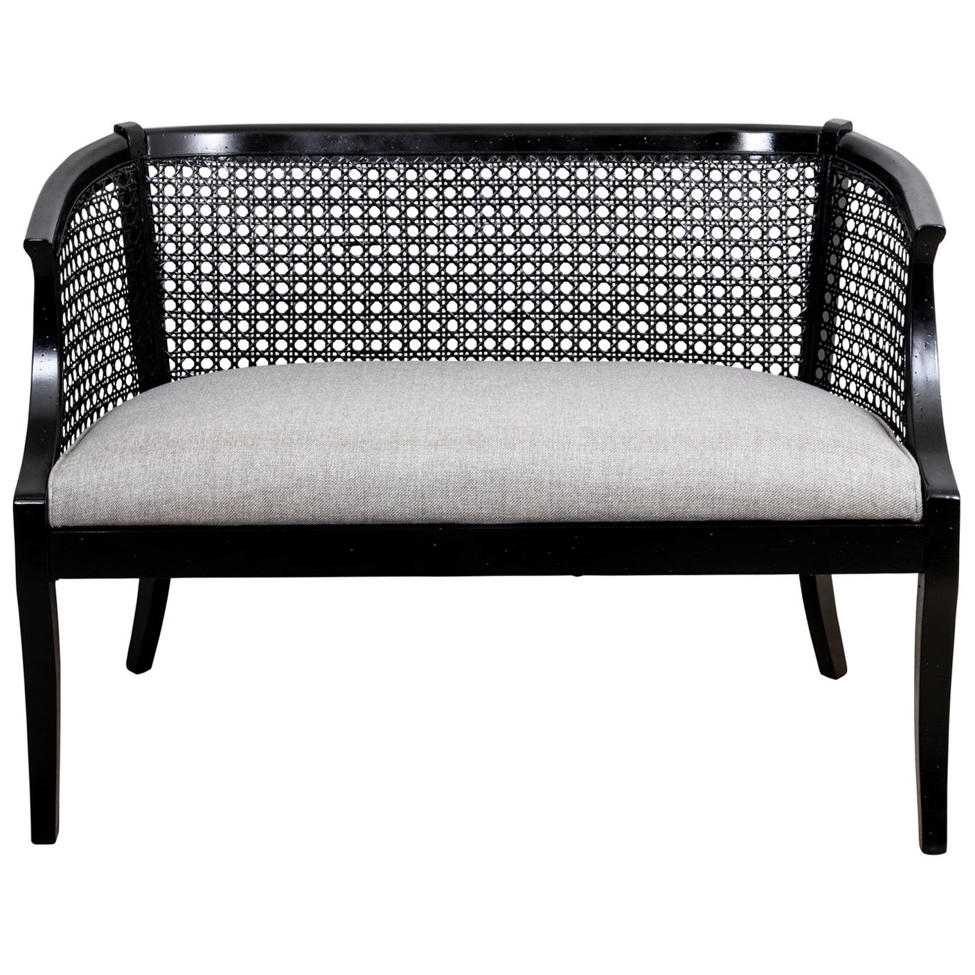 X-Base Regency Style Bench at 1stDibs