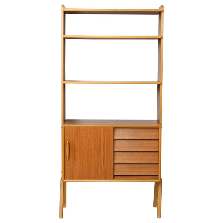 Bookcase with Drawers For Sale at 1stDibs