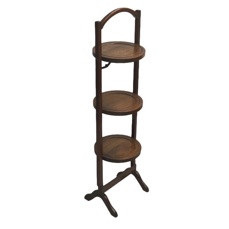 Antique Pie Shelf or Plant Stand For Sale at 1stDibs | antique pie stand