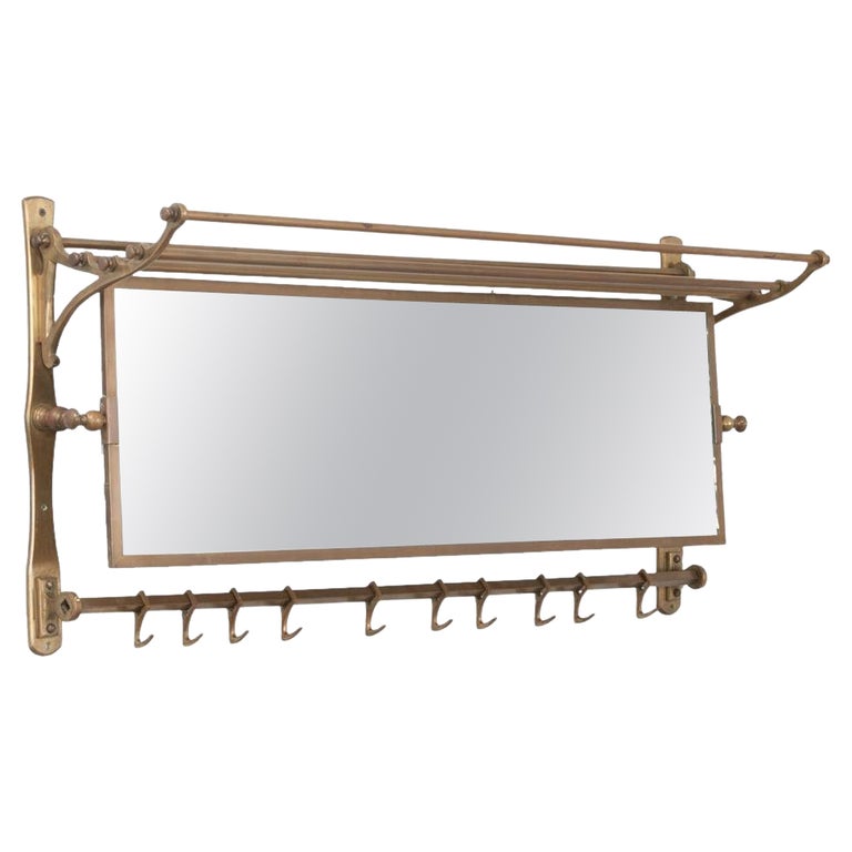 French 19th Century Brass Train Rack at 1stDibs