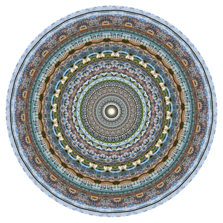 Moooi Large Urban Mandala Minneapolis Rug in Soft Yarn Polyamide For ...