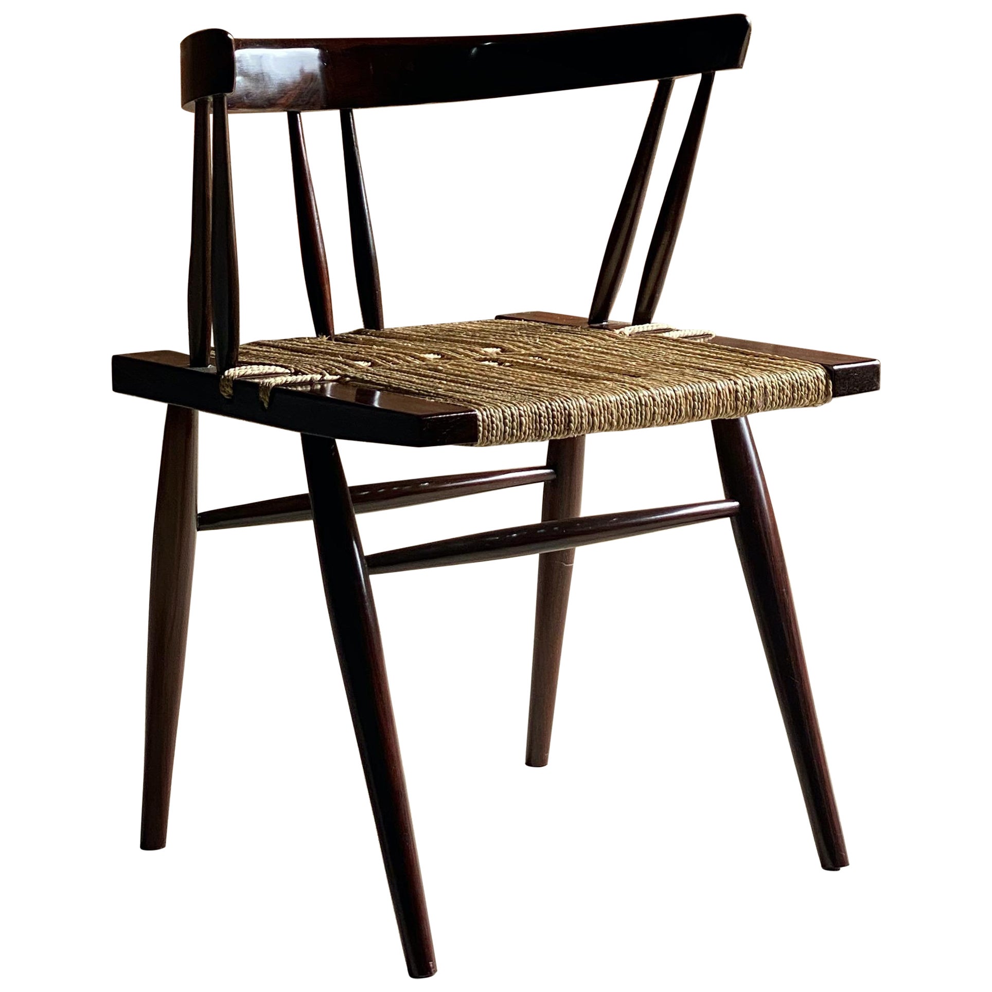 10 George Nakashima Grass Seated Chairs at 1stDibs