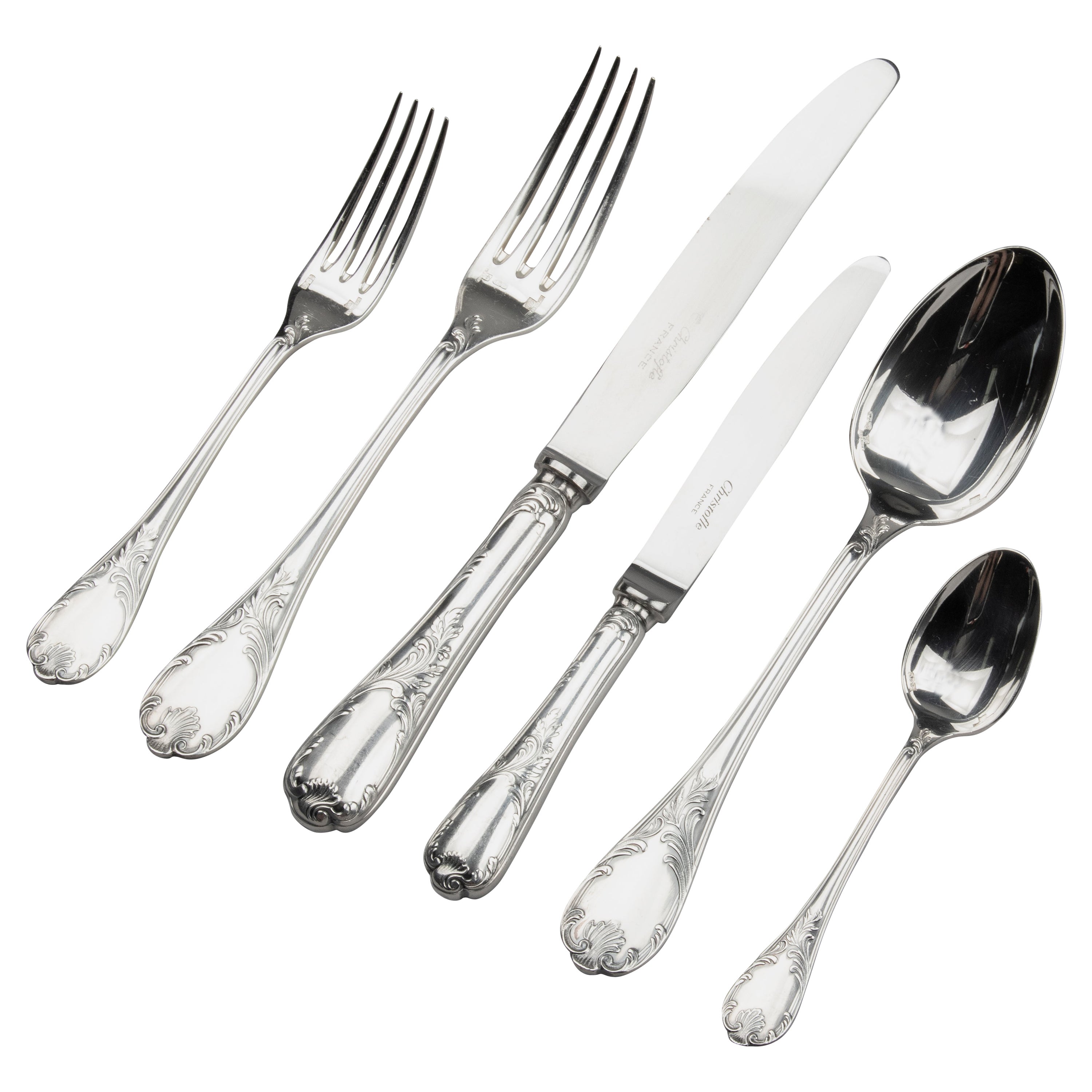 Silver Plated Flatware Designed by Shozo Toyohisa at 1stDibs