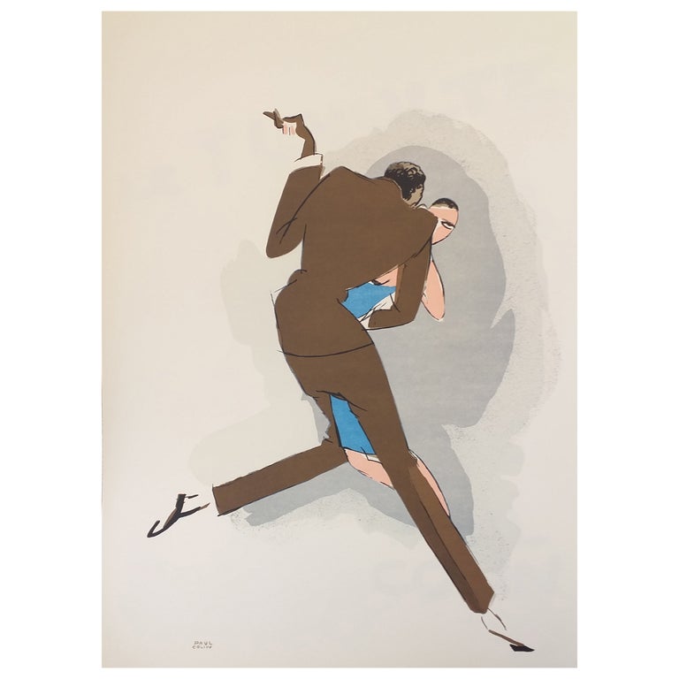 Paul Colin Poster Artist Le Tumulte Noir 35 For Sale at 1stDibs