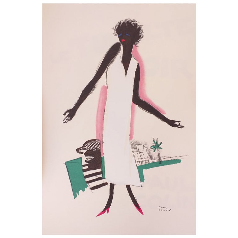 Paul Colin Poster Artist LE TUMULTE NOIR 20 For Sale at 1stDibs