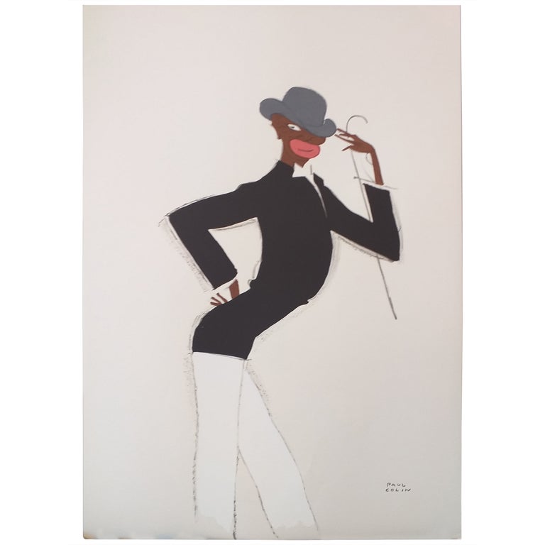 Paul Colin Poster Artist LE TUMULTE NOIR 1 For Sale at 1stDibs