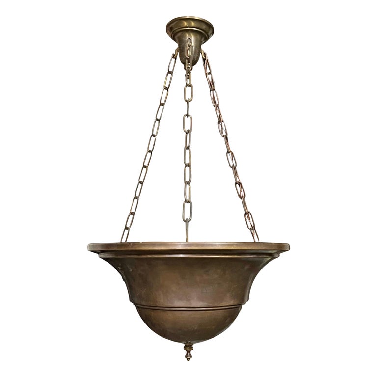 Early 20th Century Classical Uplight Fixture For Sale at 1stDibs