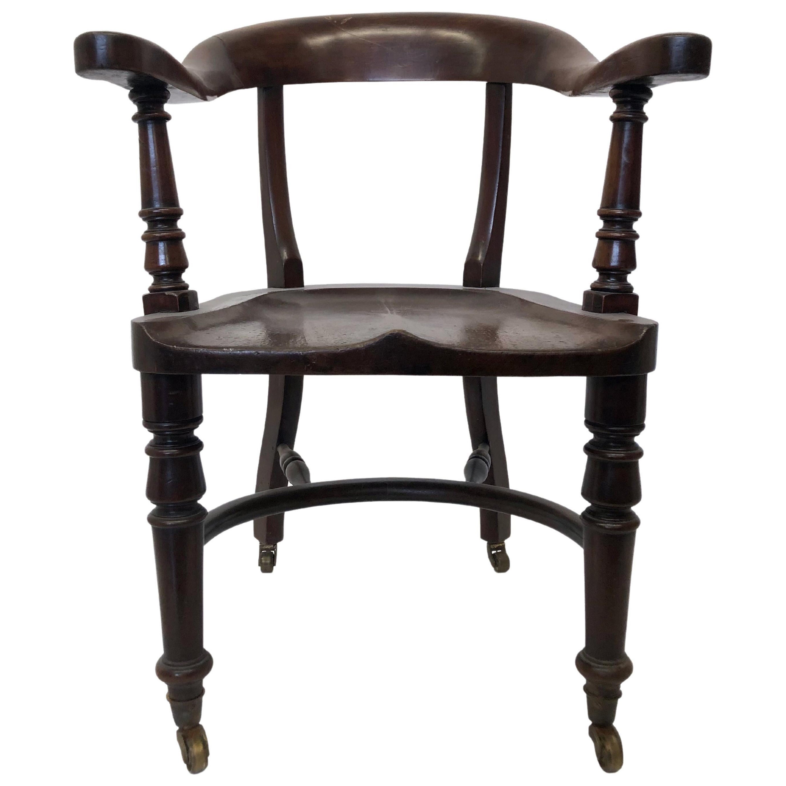 Vintage Wood Valet Folding Chair with Woven Caned Seat, Mid-20th ...