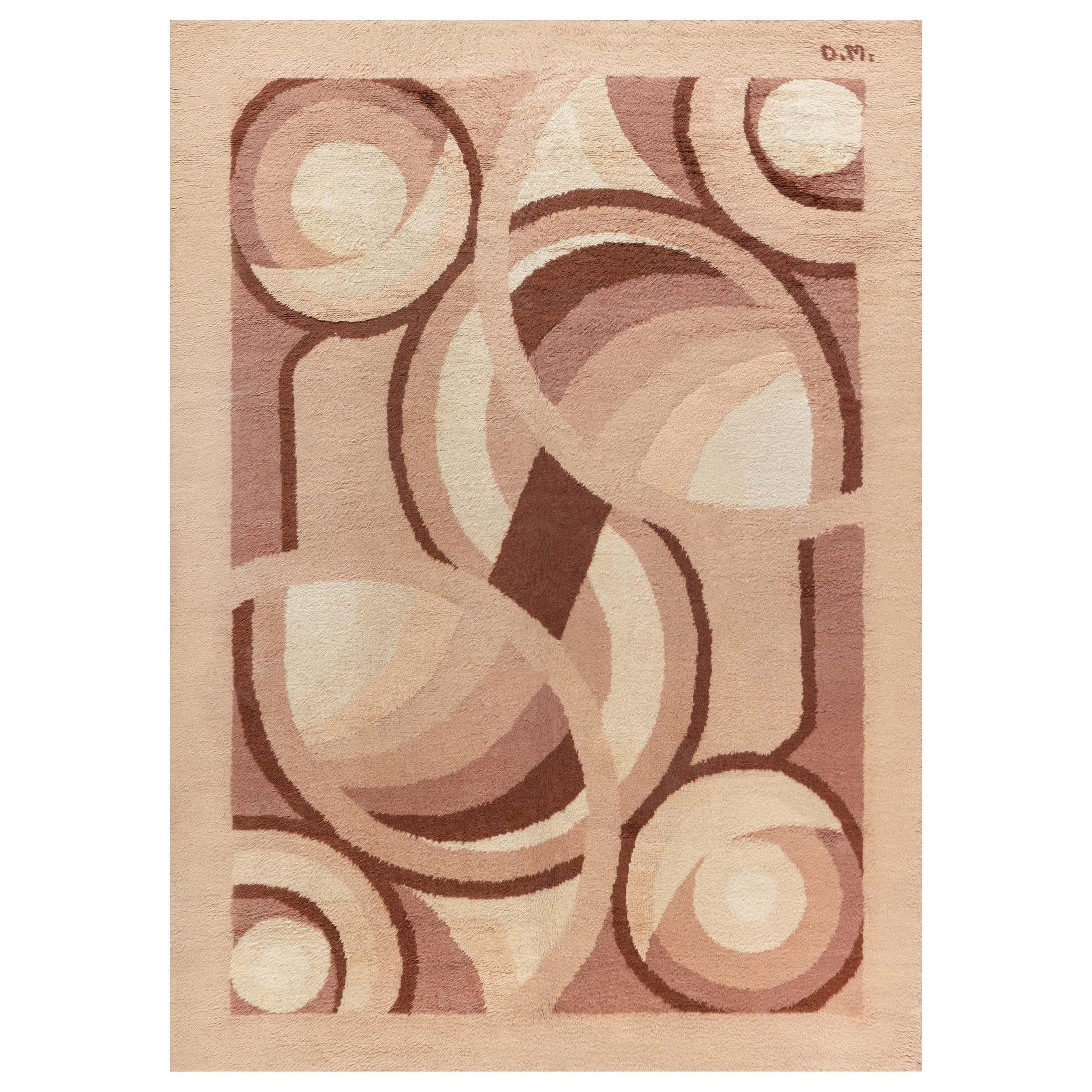 Doris Leslie Blau Collection Vintage French Art Deco Wool Rug by D.i.M ...