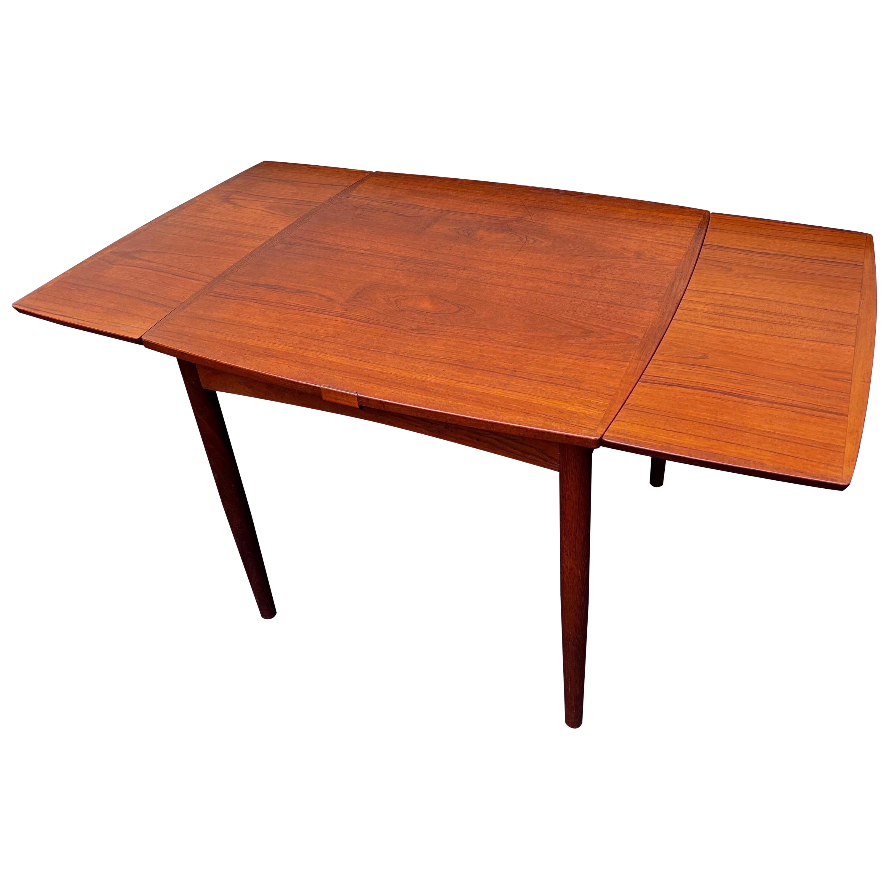 Small Danish Teak Table at 1stDibs
