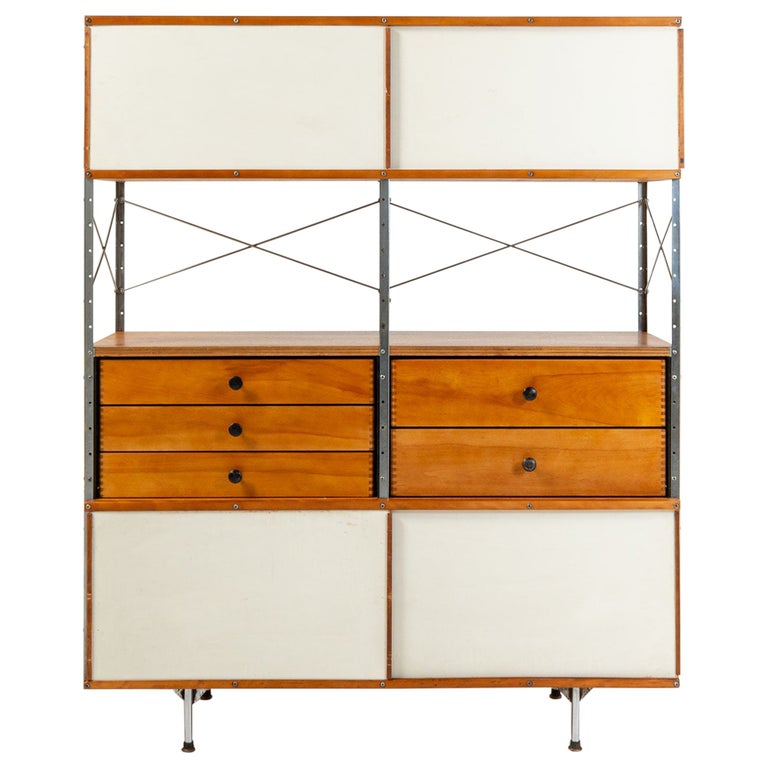 Second Generation Eames Storage Unit ESU 400-N series by Charles and ...