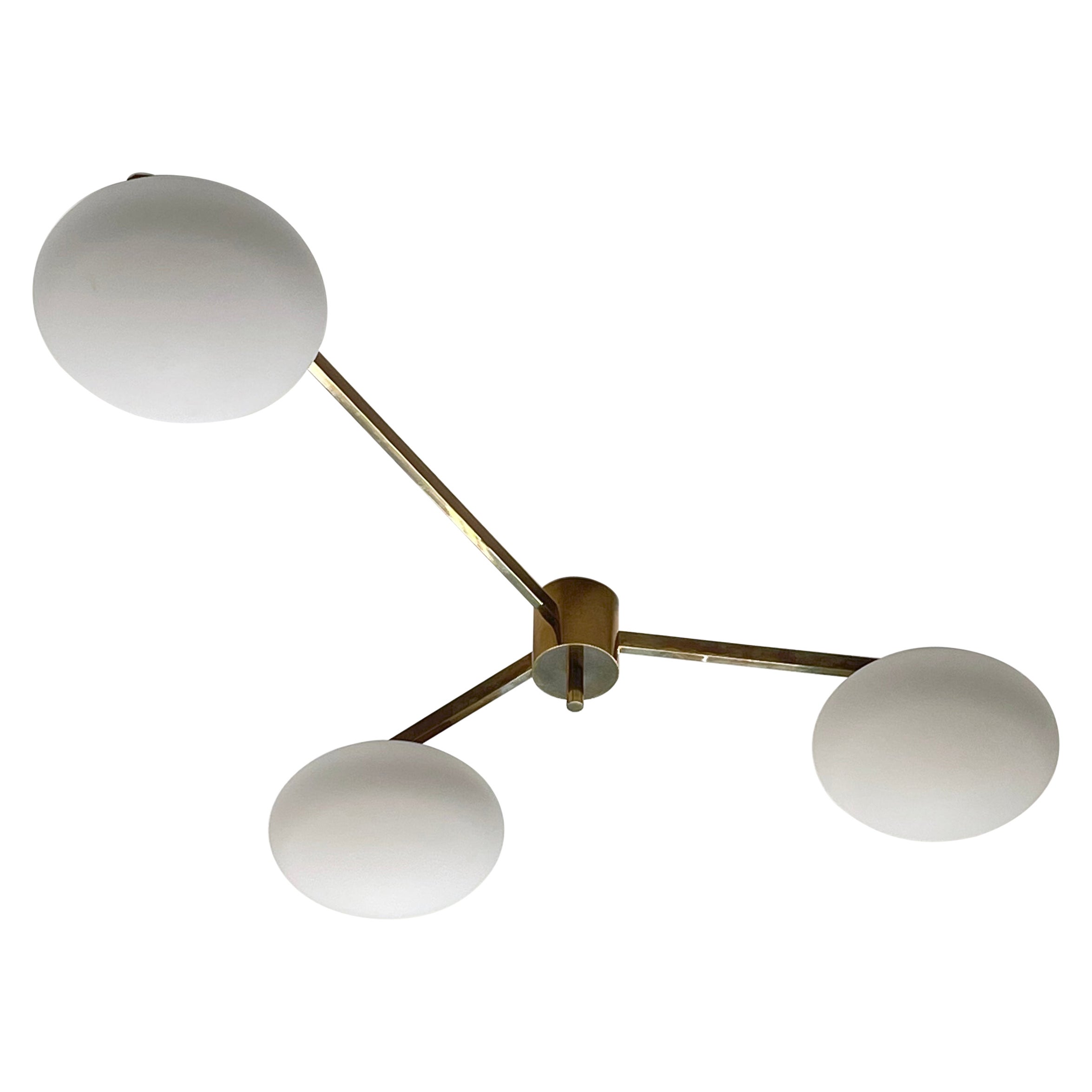 Classique Chandelier in Crystal Three Lights by Badari For Sale at ...