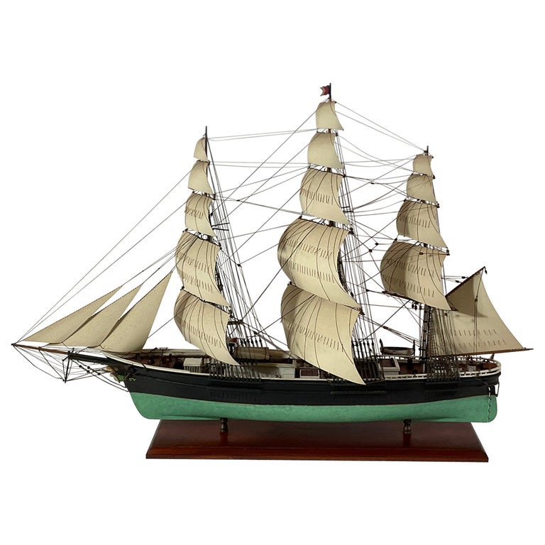 Model of the Boston Built American Clipper Ship "Flying Cloud" at 1stDibs