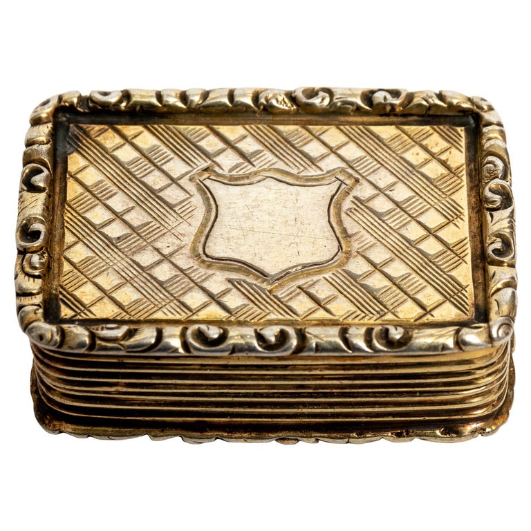 Early Sterling Silver Vinaigrette For Sale at 1stDibs