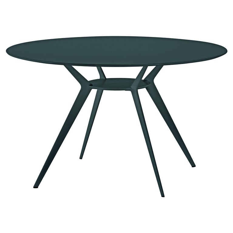 Alias Biplane 402 Table in Graphite Grey MDF Top and Lacquered ...