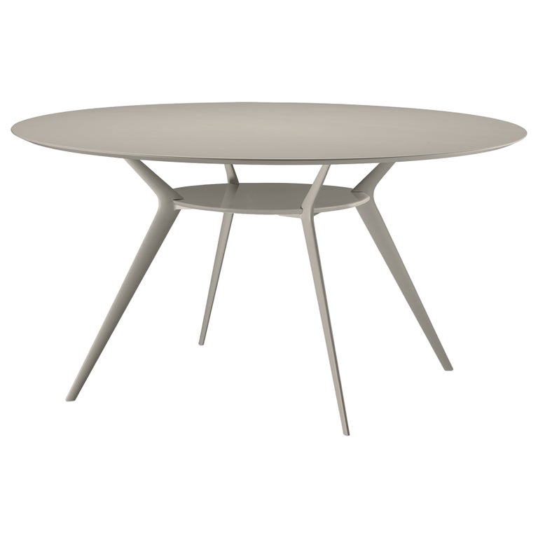 Alias Biplane 403 Table in Sand MDF Top with Sand Lacquered Aluminium ...