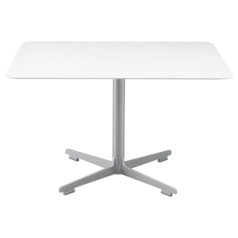 Alias Small 577 Cross Table with Light Grey Top and Lacquered Steel ...