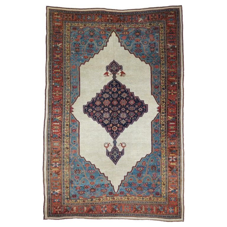 Antique Bidjar Rug For Sale at 1stDibs