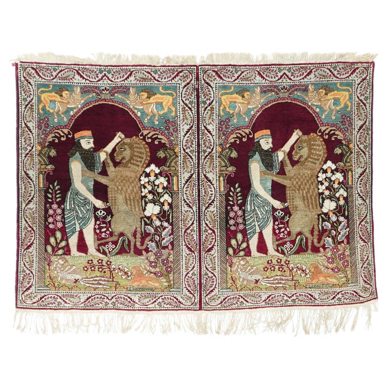 Antique Kerman Rug For Sale at 1stDibs