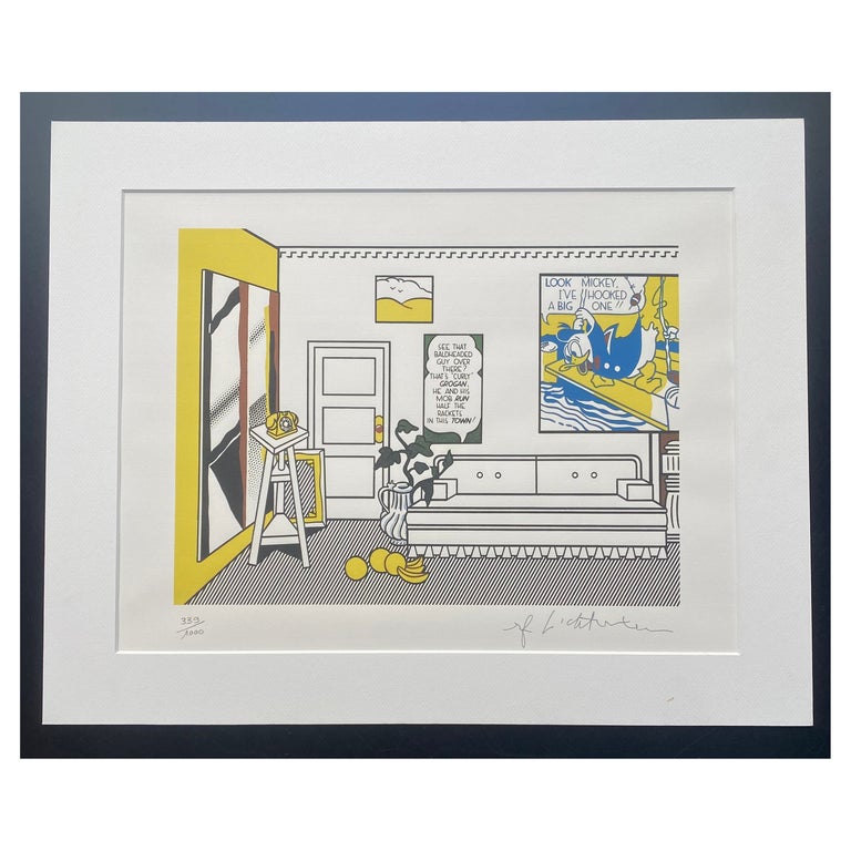 Roy Lichtenstein, Artist's Studio Look Mickey, 1995 at 1stDibs