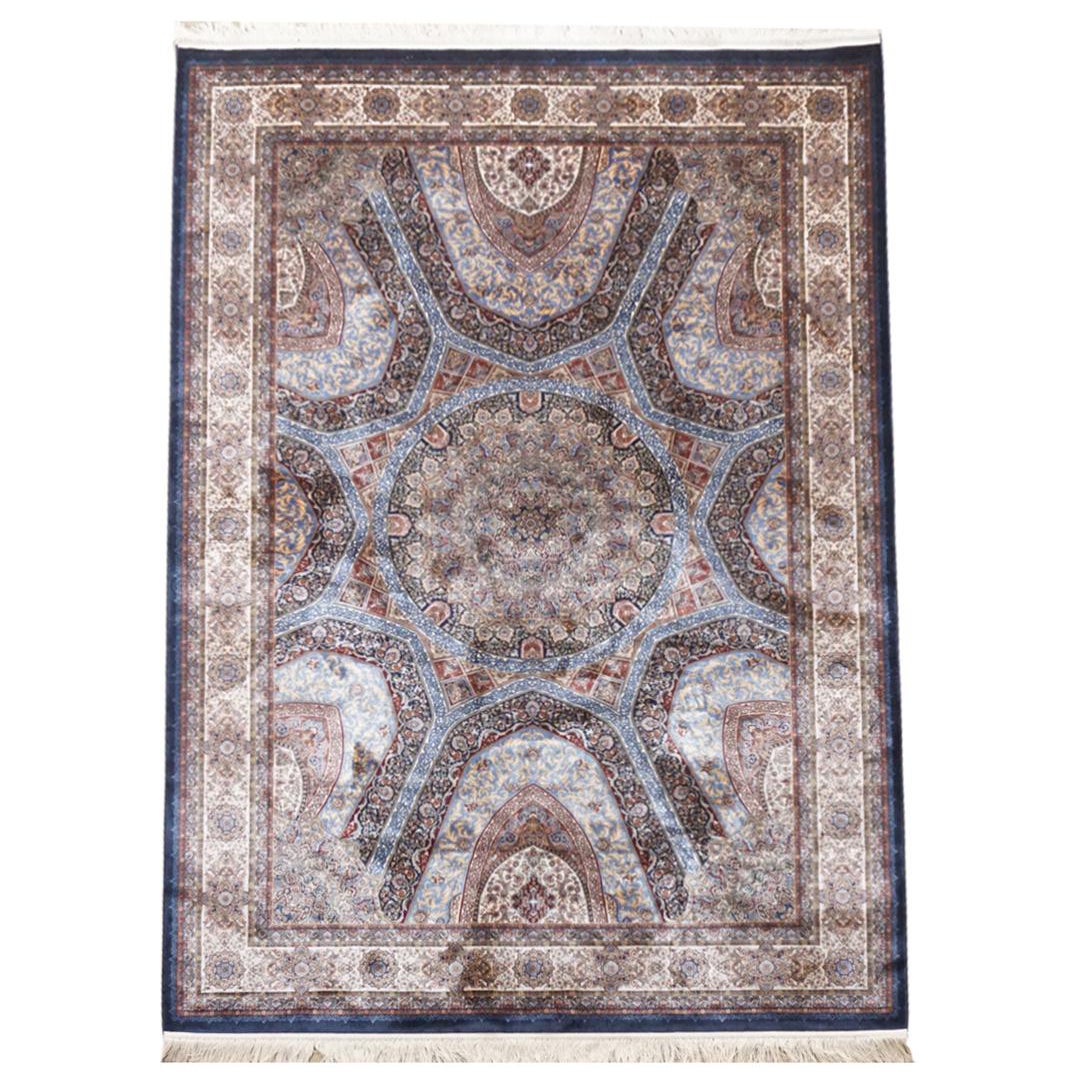 Cross Weave Tufted Rug For Sale at 1stDibs