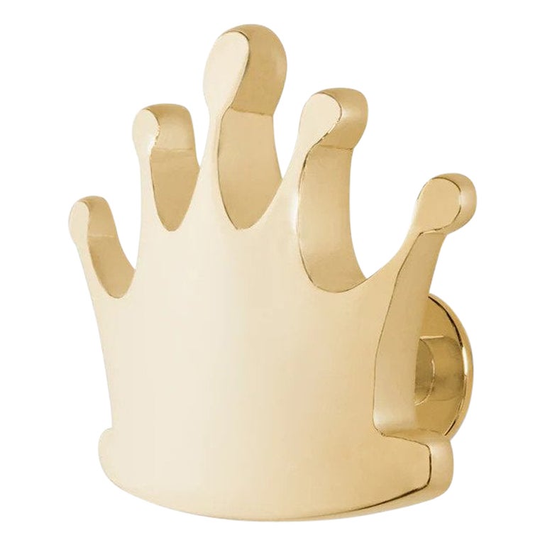 Modern Polished Crown Drawer Handle KD7019 by PullCast For Sale at 1stDibs