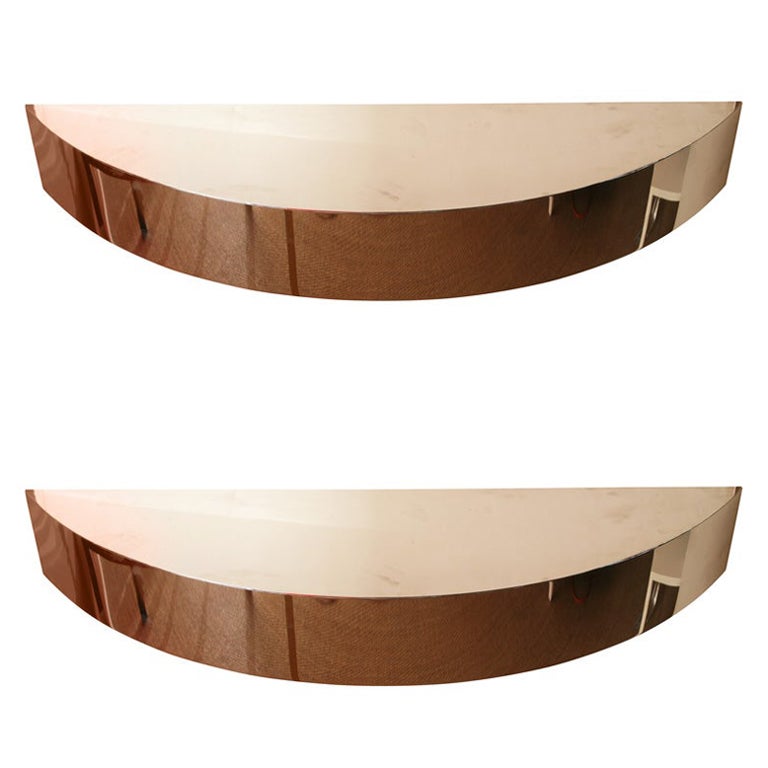 Sculptural Floating Console with Four Drawers by Nico Yektai For Sale ...